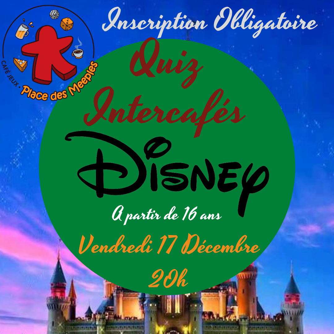 Quiz Disney - Place des Meeples